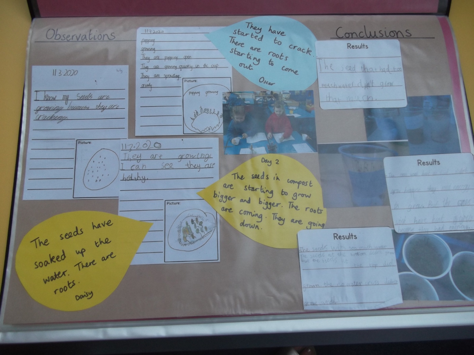 Hindhayes Infant School - Floor books in action